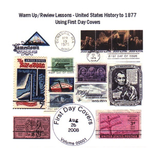 WARM UP/REVIEW LESSONS USING FIRST DAY COVERS - Center for Learning